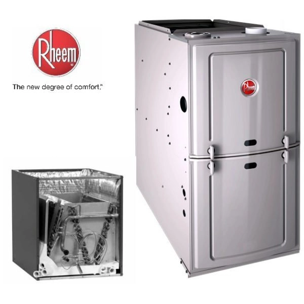 Rheem Endeavor R-454B SEER2 Coil & 80% Gas Furnace